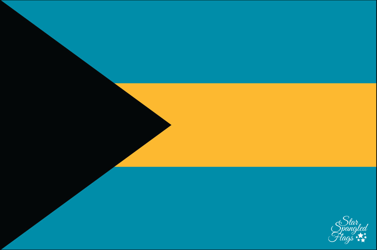 Flag of the Bahamas - Sales, Buy, Nylon - Star Spangled Flags